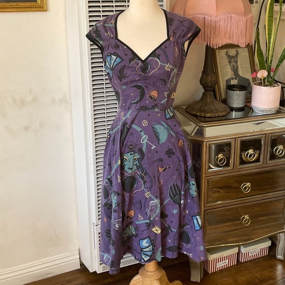 Pinup Couture | Dresses | Disney Haunted Mansion Fortune Teller Heidi Dress | Poshmark